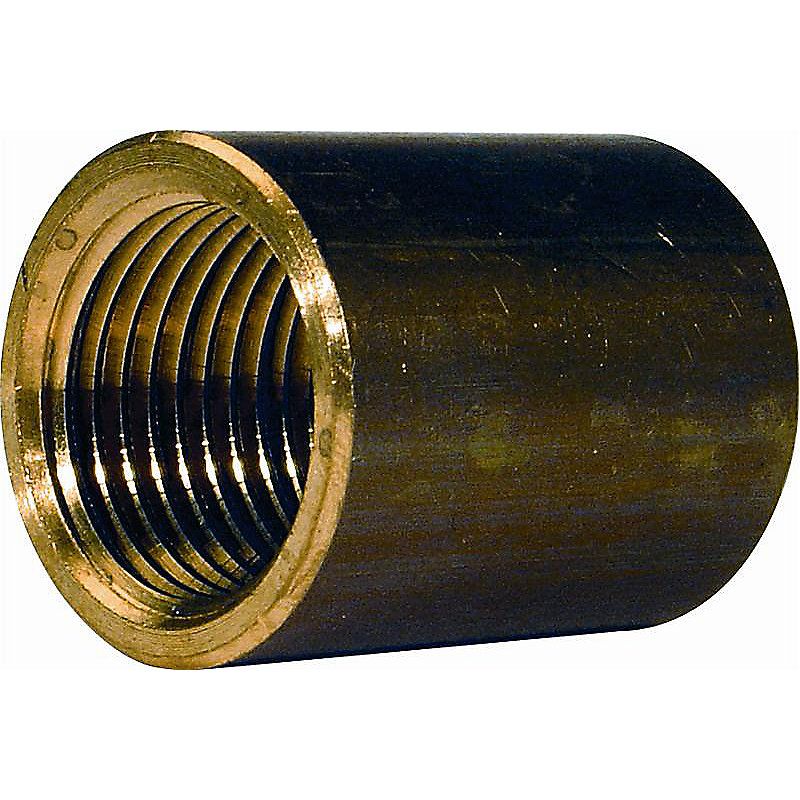 Messing gevind muffe 1''